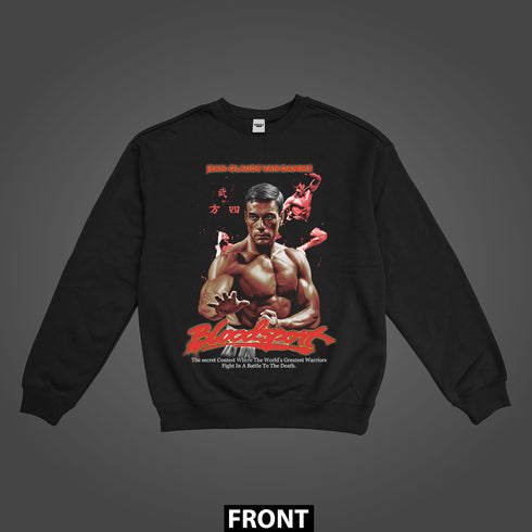 Jean-Claude Van Damme Bloodsport Tribute Premium Sweatshirt (Unisex ...